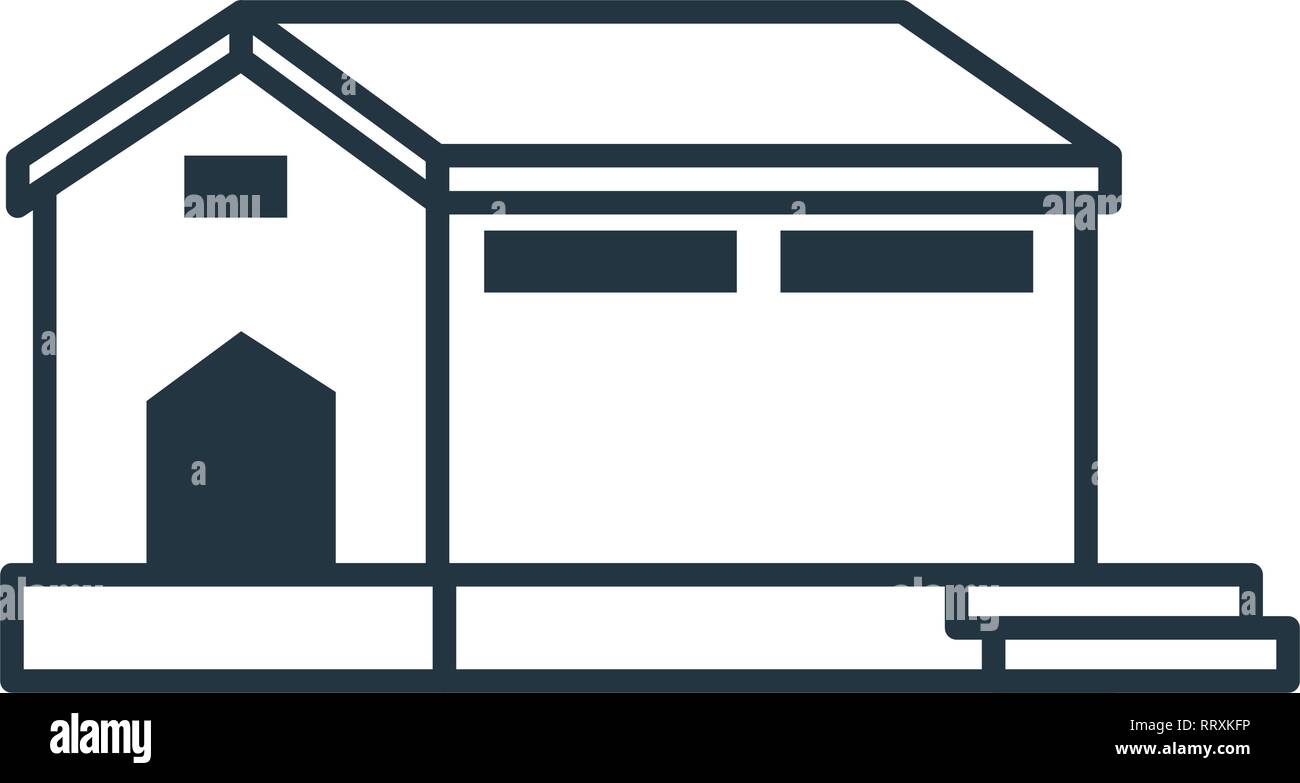 warehouse building isolated icon vector illustration design Stock ...