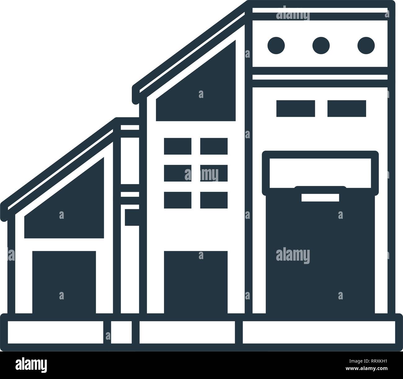 warehouse building isolated icon vector illustration design Stock ...