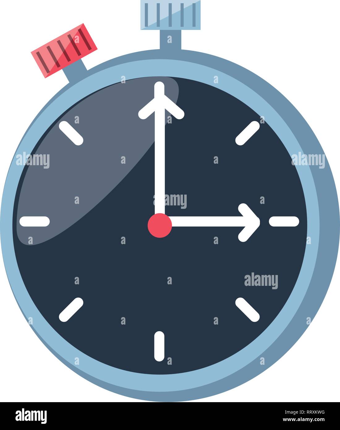 chronometer timer isolated icon vector illustration design Stock Vector ...