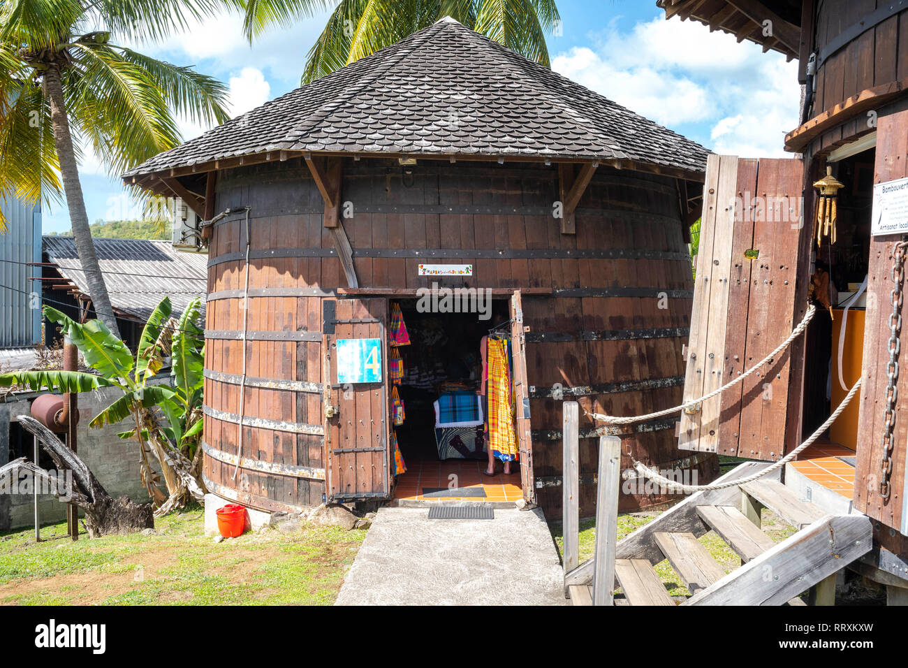 Trois Rivieres rum distillery in Martinique, French Antilles Stock ...