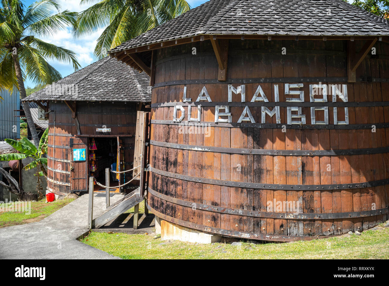 Trois Rivieres rum distillery in Martinique, French Antilles Stock ...