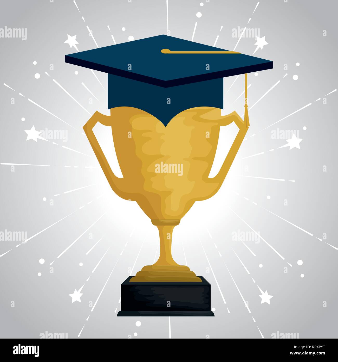 Graduation cap confetti celebrating hi-res stock photography and images ...