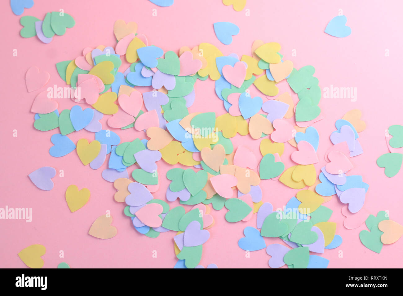 Seamless candy hearts hi-res stock photography and images - Alamy