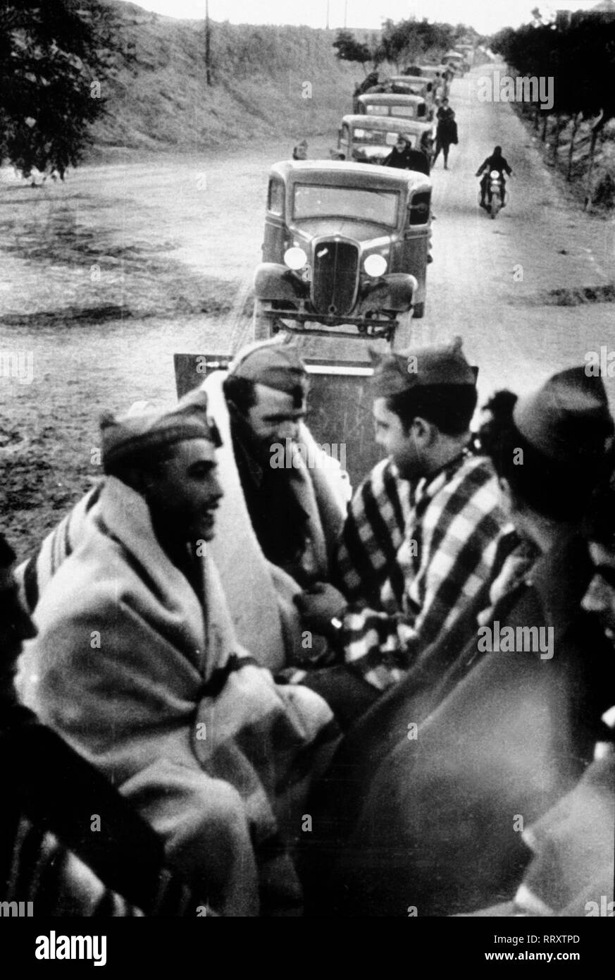 Spanish Civil War - Spain in 1936 - troop transporter, Spanish Civil ...