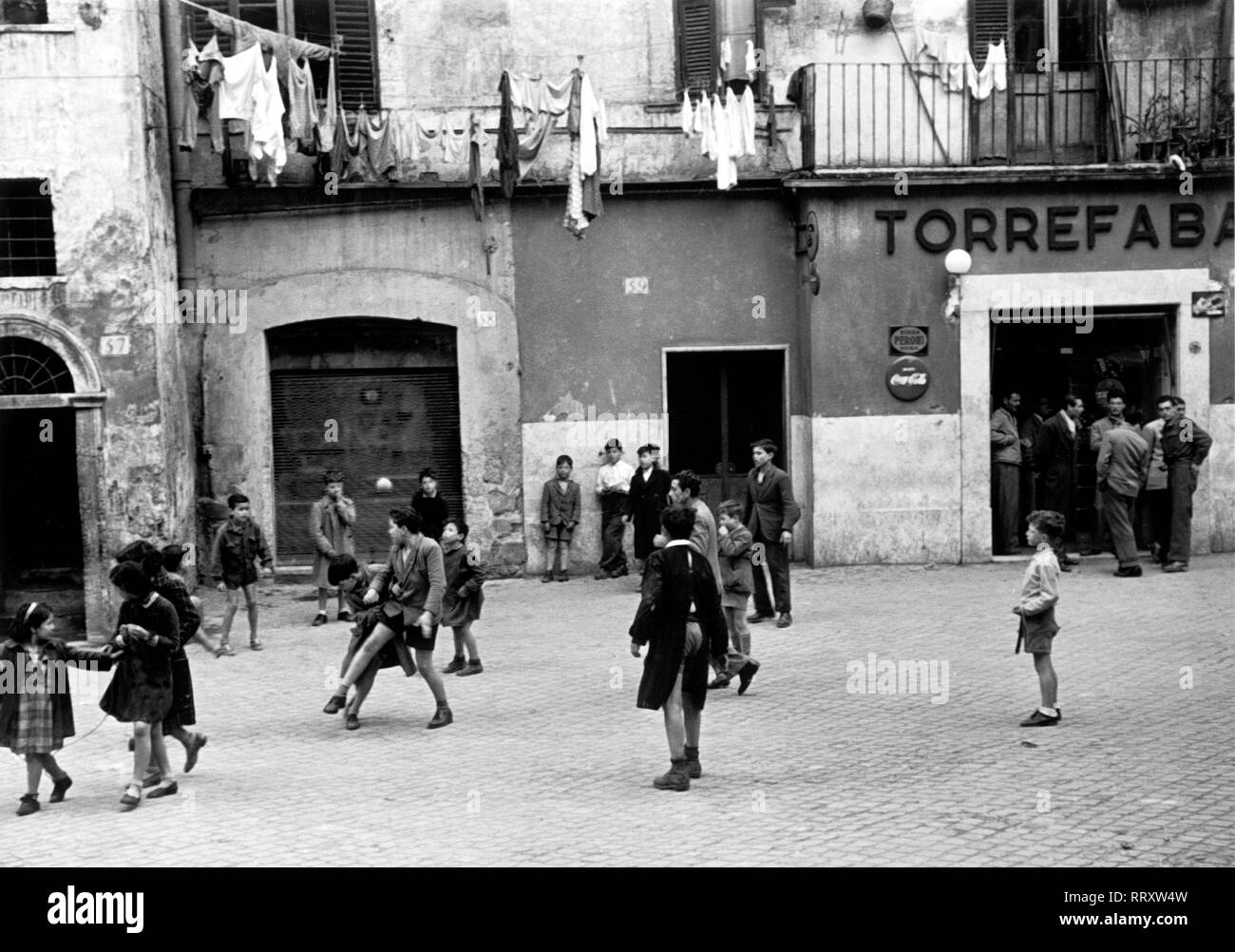 Children playing rome century hi-res stock photography and images - Alamy