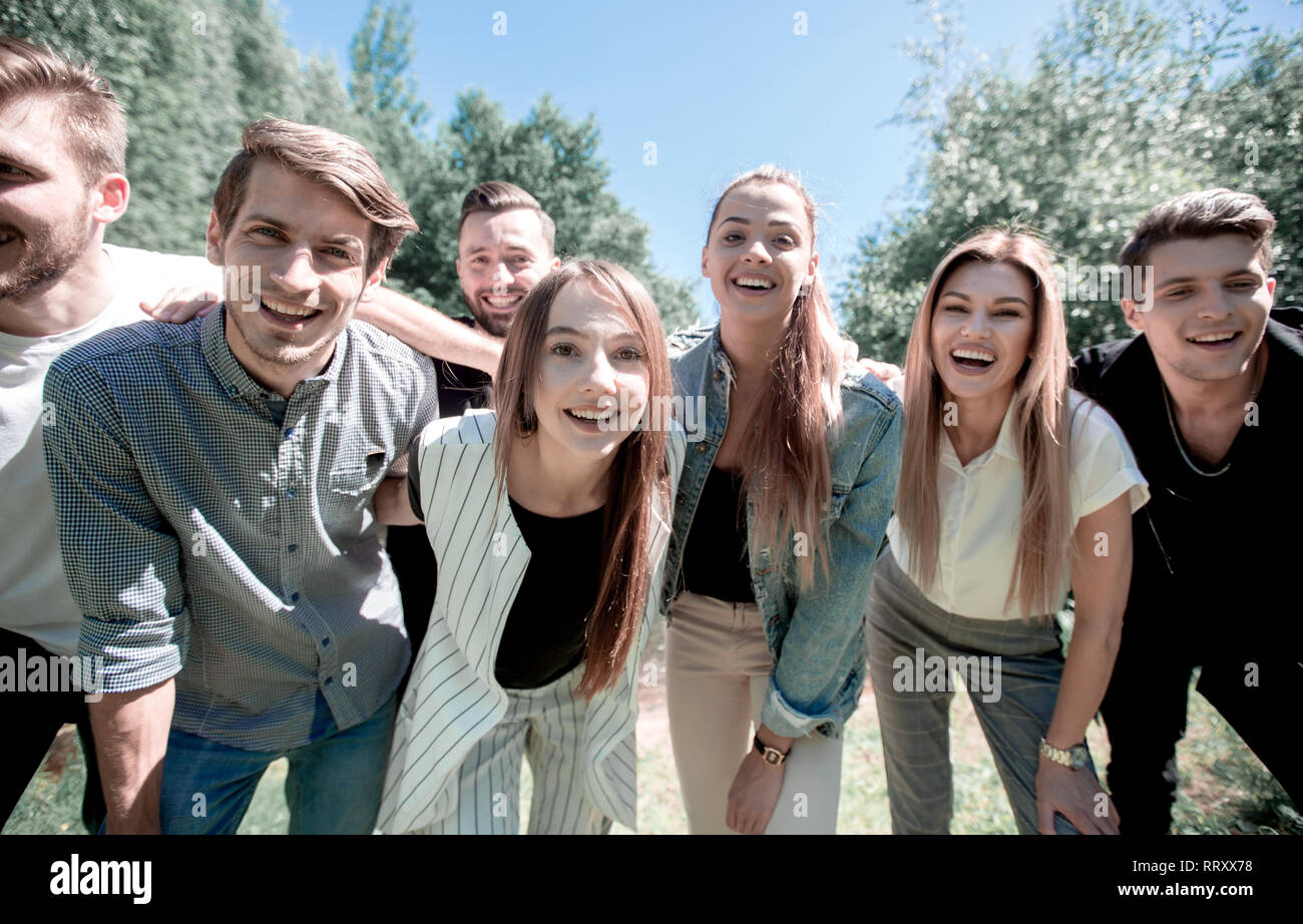 creative business team standing together Stock Photo - Alamy