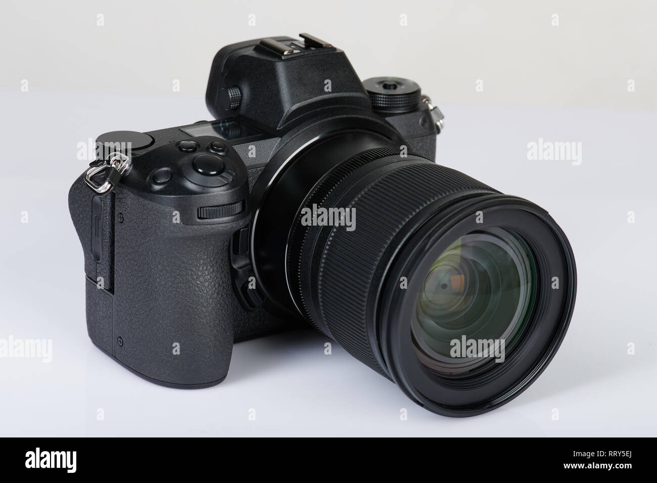 Modern generic digtial camera isolated on white background Stock Photo ...