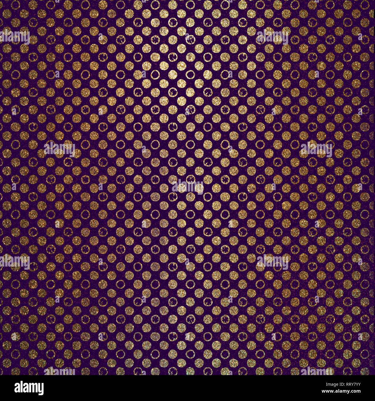 Elegant royal gold circle pattern on a coloured background ...