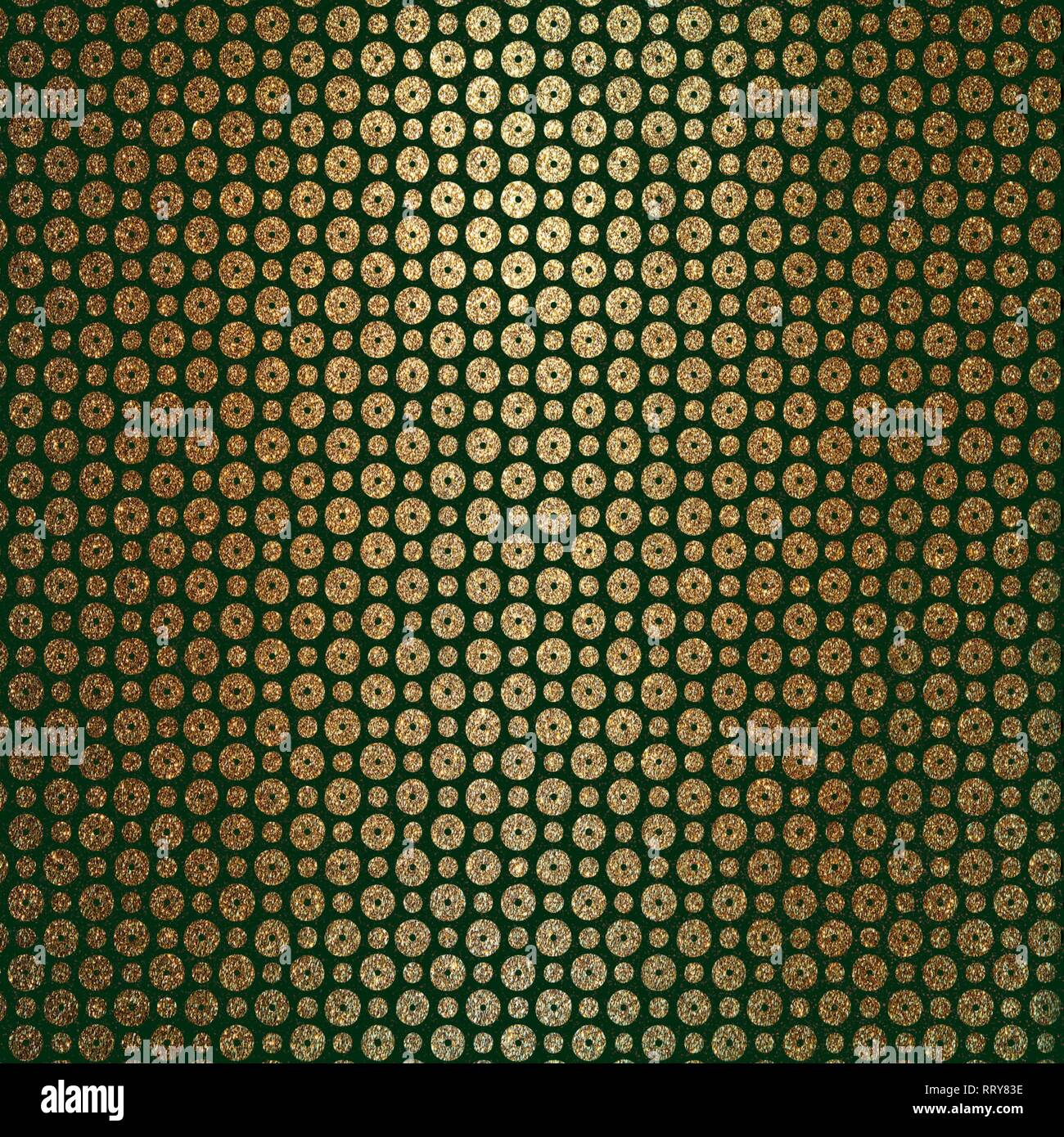 Elegant royal gold circle pattern on a coloured background ...