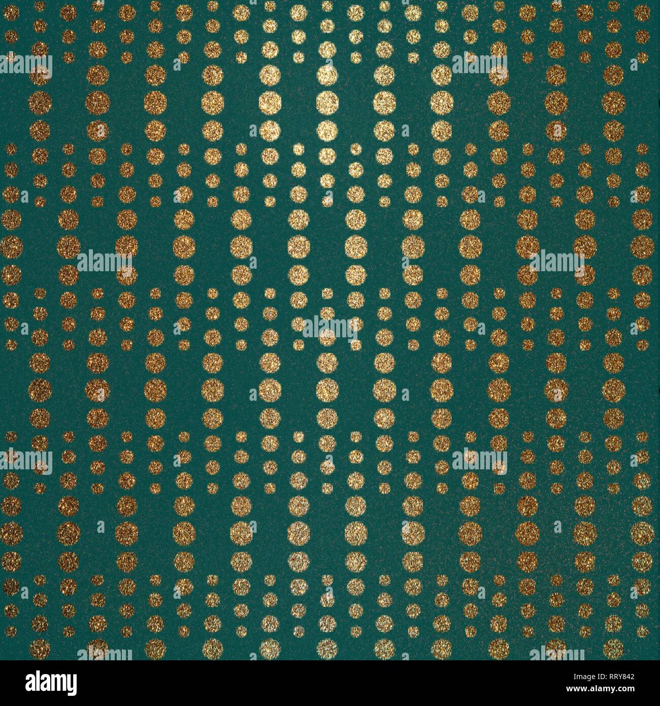 Elegant royal gold circle pattern on a coloured background ...