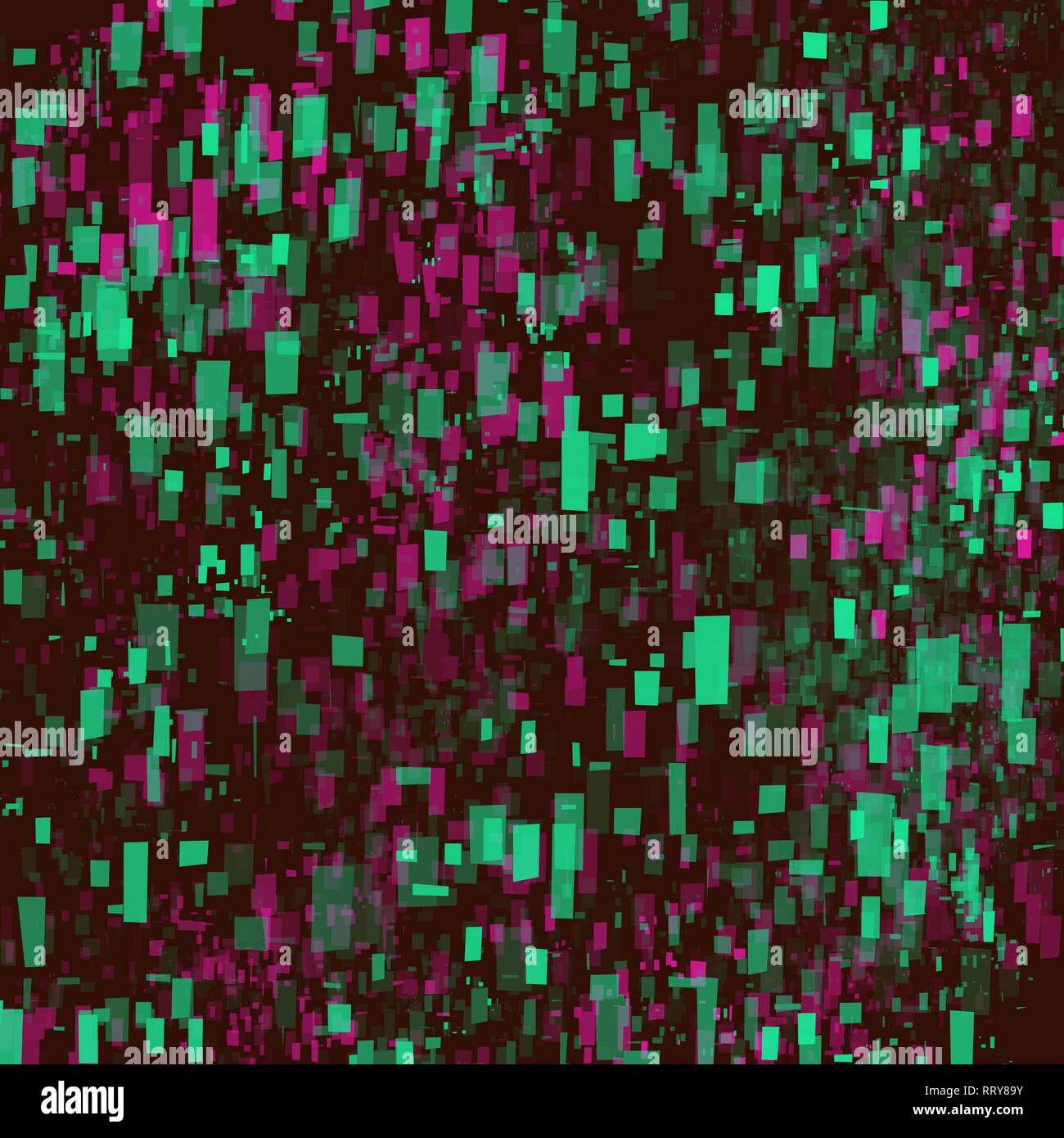 Multi-coloured block paper, electronic / futuristic design ...