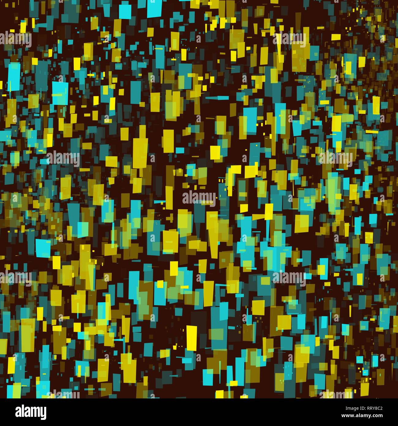 Multi-coloured block paper, electronic / futuristic design ...