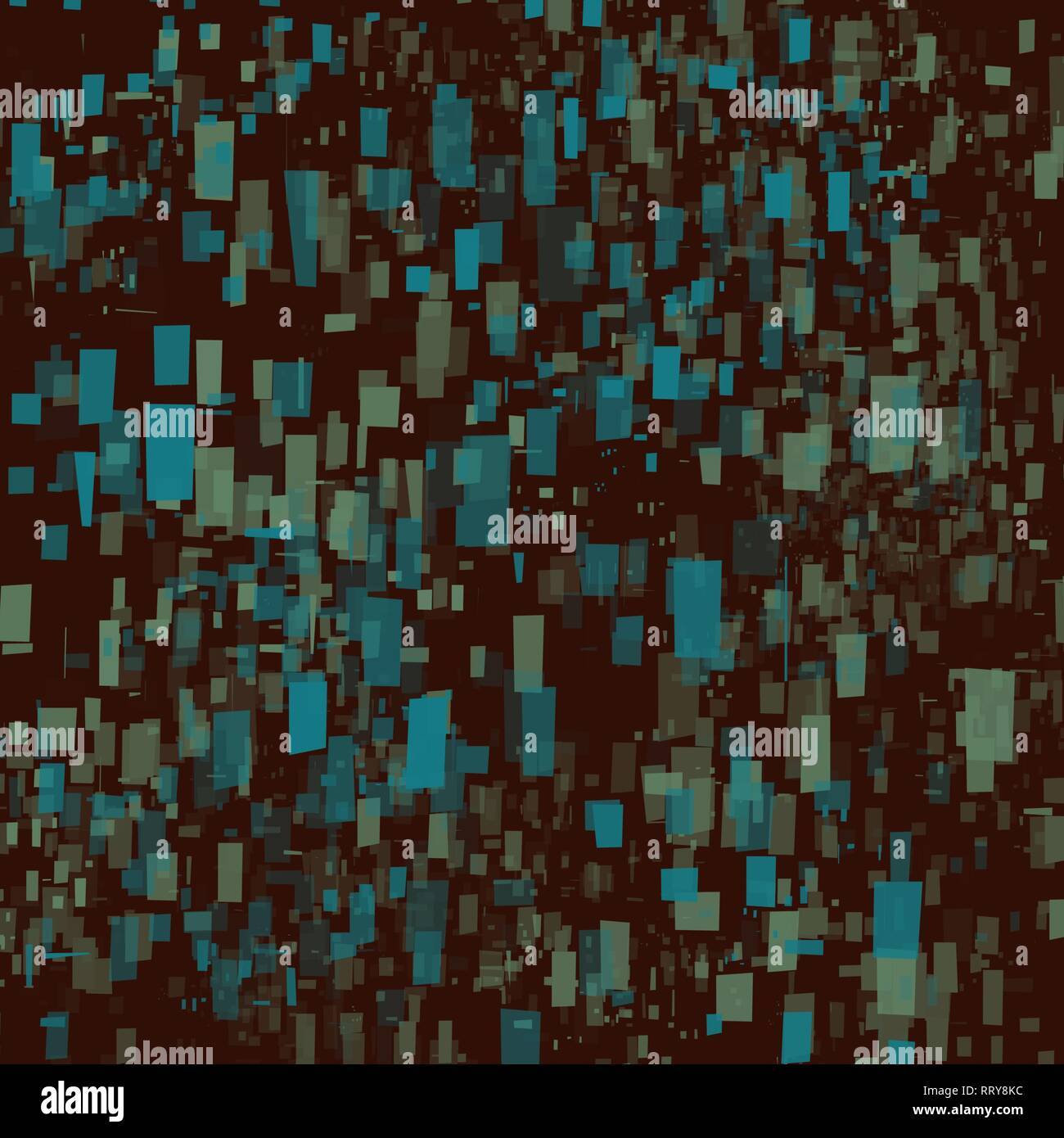 Multi-coloured block paper, electronic / futuristic design ...