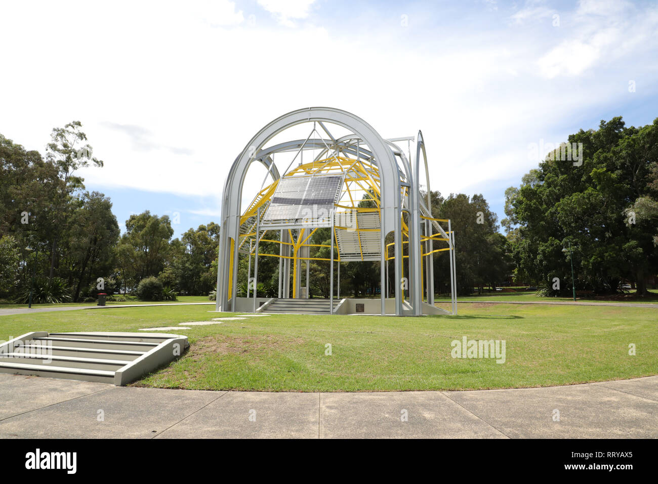 Bicentennial Rotunda in Pioneers Memorial Park, Leichhardt Stock Photo ...