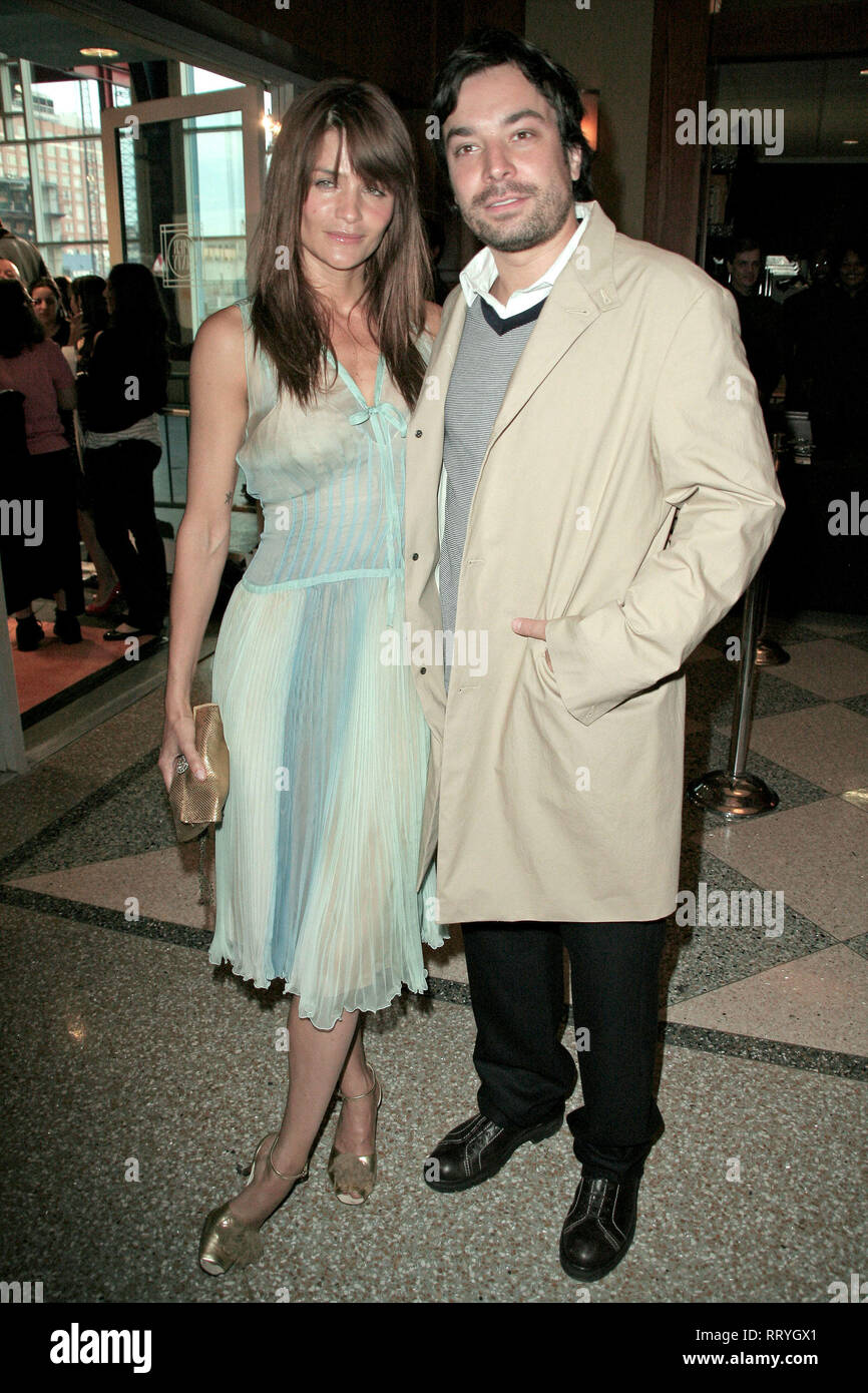 New York, USA. 23 Apr, 2007. Helena Christensen, Jimmy Fallon at The ...