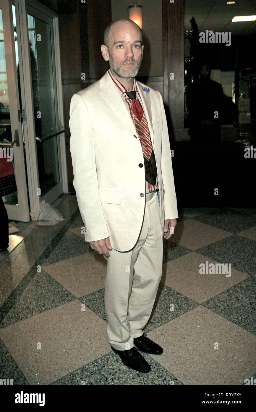New York, USA. 23 Apr, 2007. Michael Stipe at The Monday, Apr 23, 2007 ...