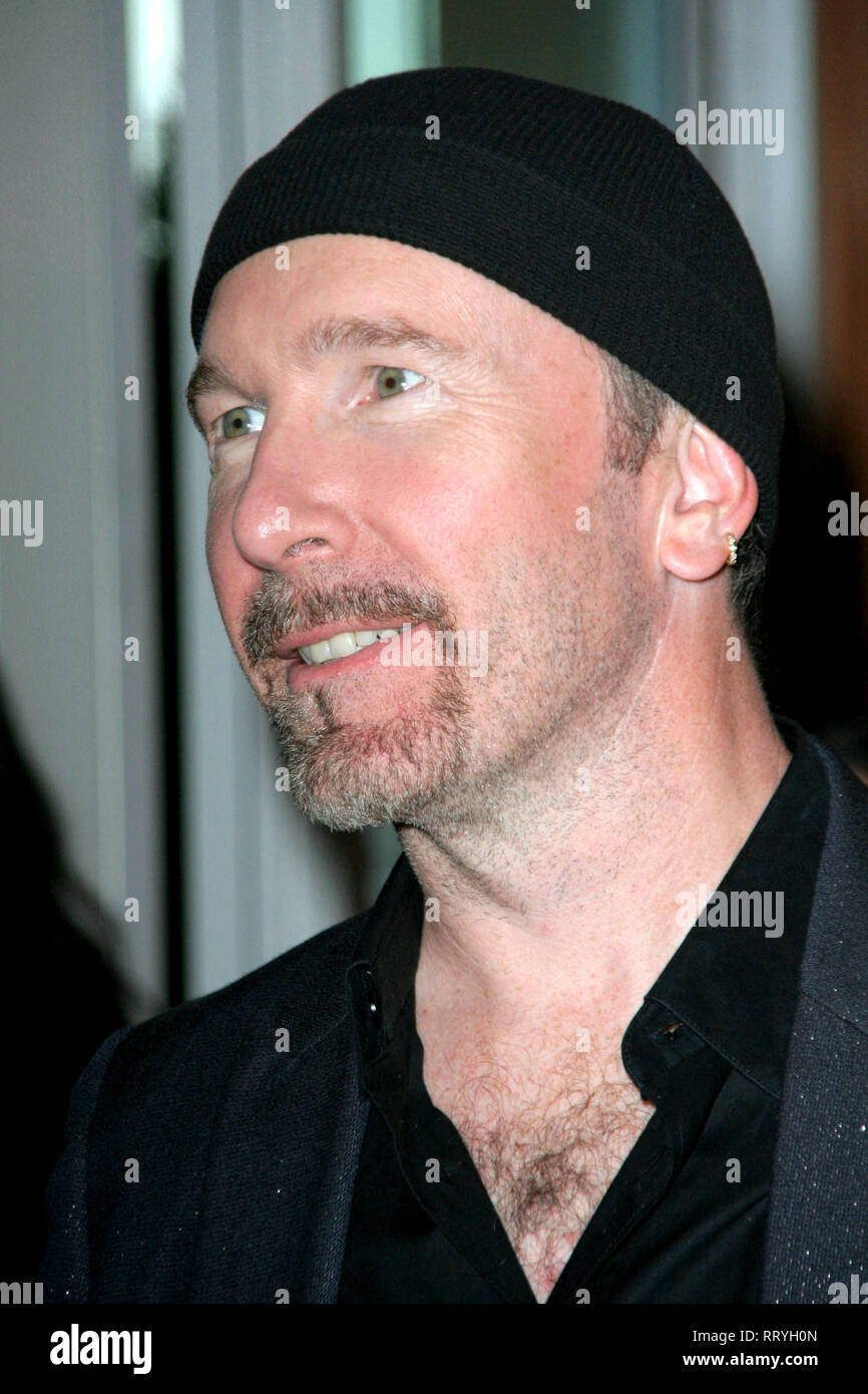 New York, USA. 23 Apr, 2007. David "The Edge" Evans at The Monday, Apr ...