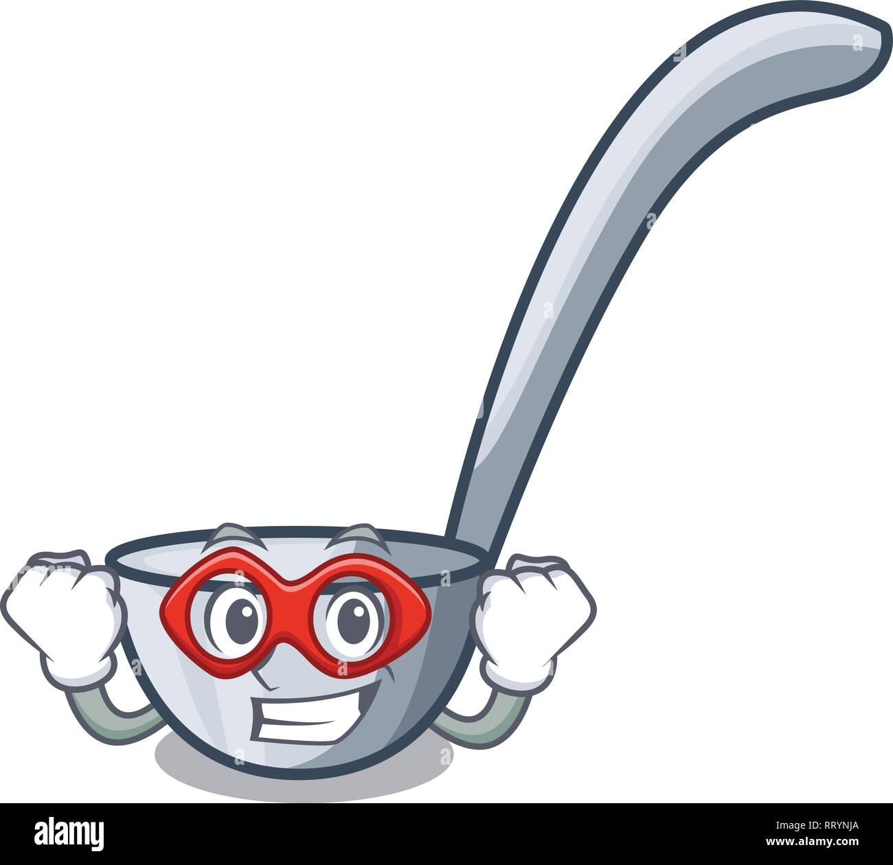 Super hero cartoon ladles a on the shelf Stock Vector Image & Art - Alamy