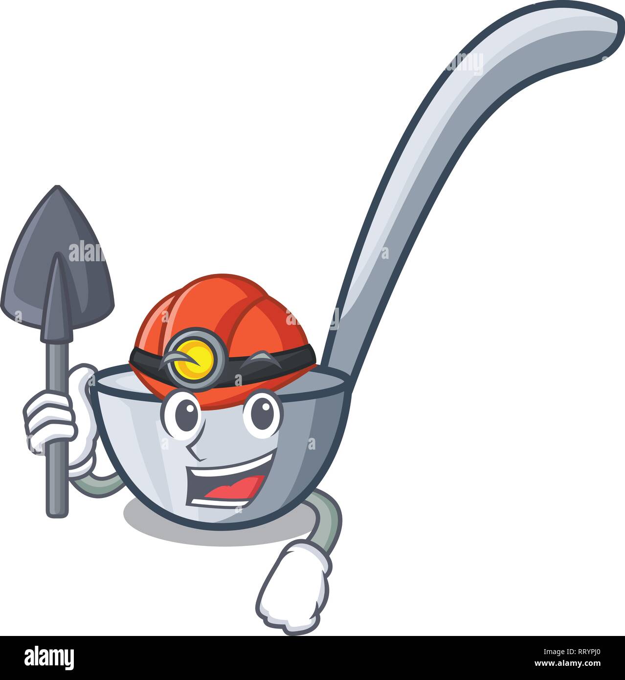 Gold ladle Stock Vector Images - Alamy