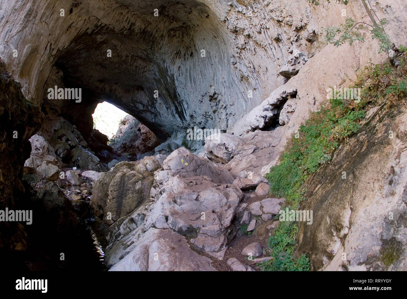 Tonto Natural Bridge is a natural arch in Arizona, United States, that ...