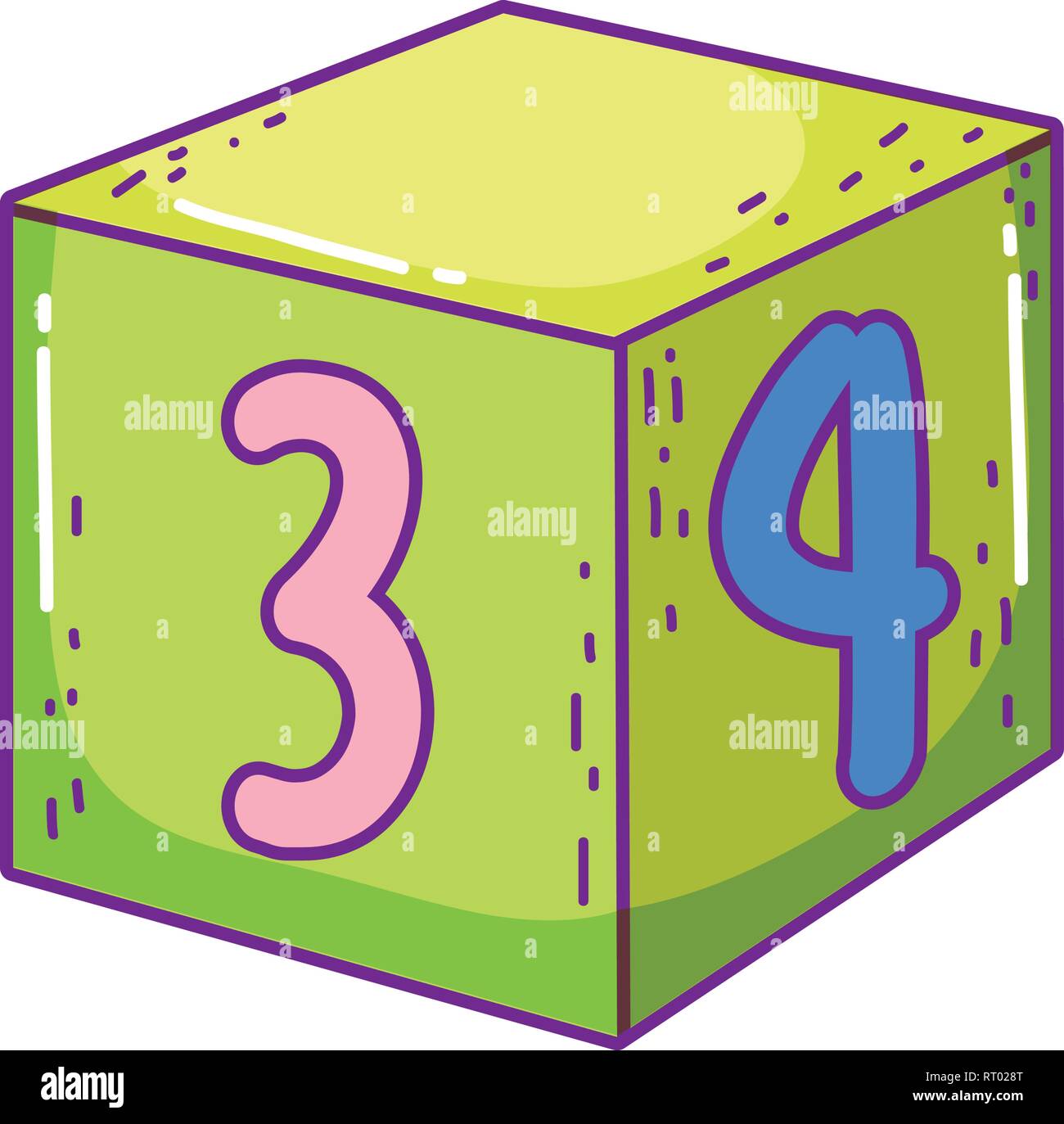 Wood block type Stock Vector Images - Alamy