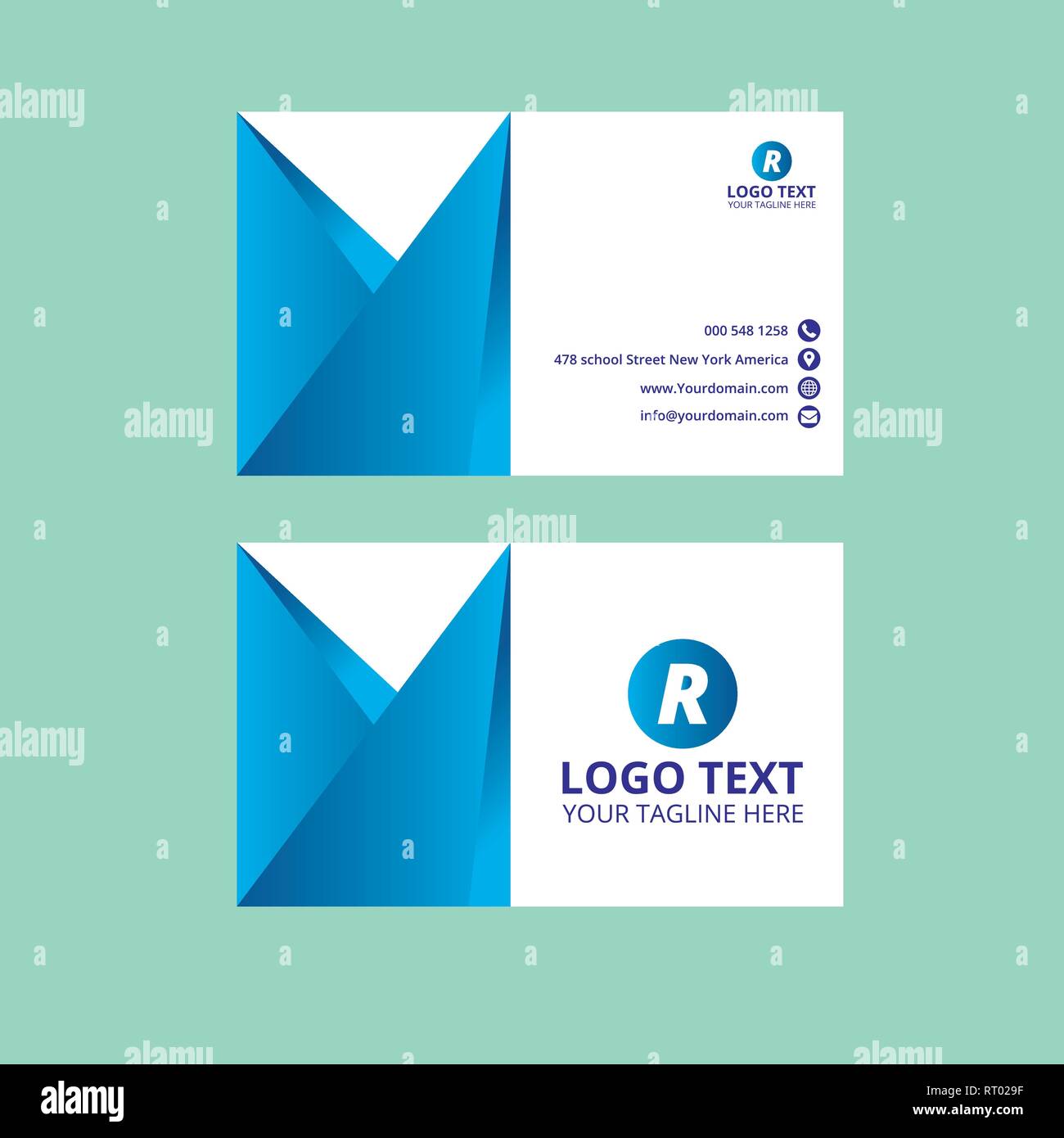 Best visiting card design hi-res stock photography and images - Alamy