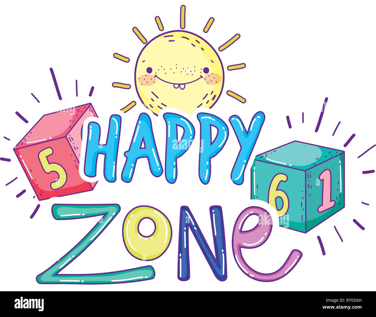 Kid sun block Stock Vector Images - Alamy