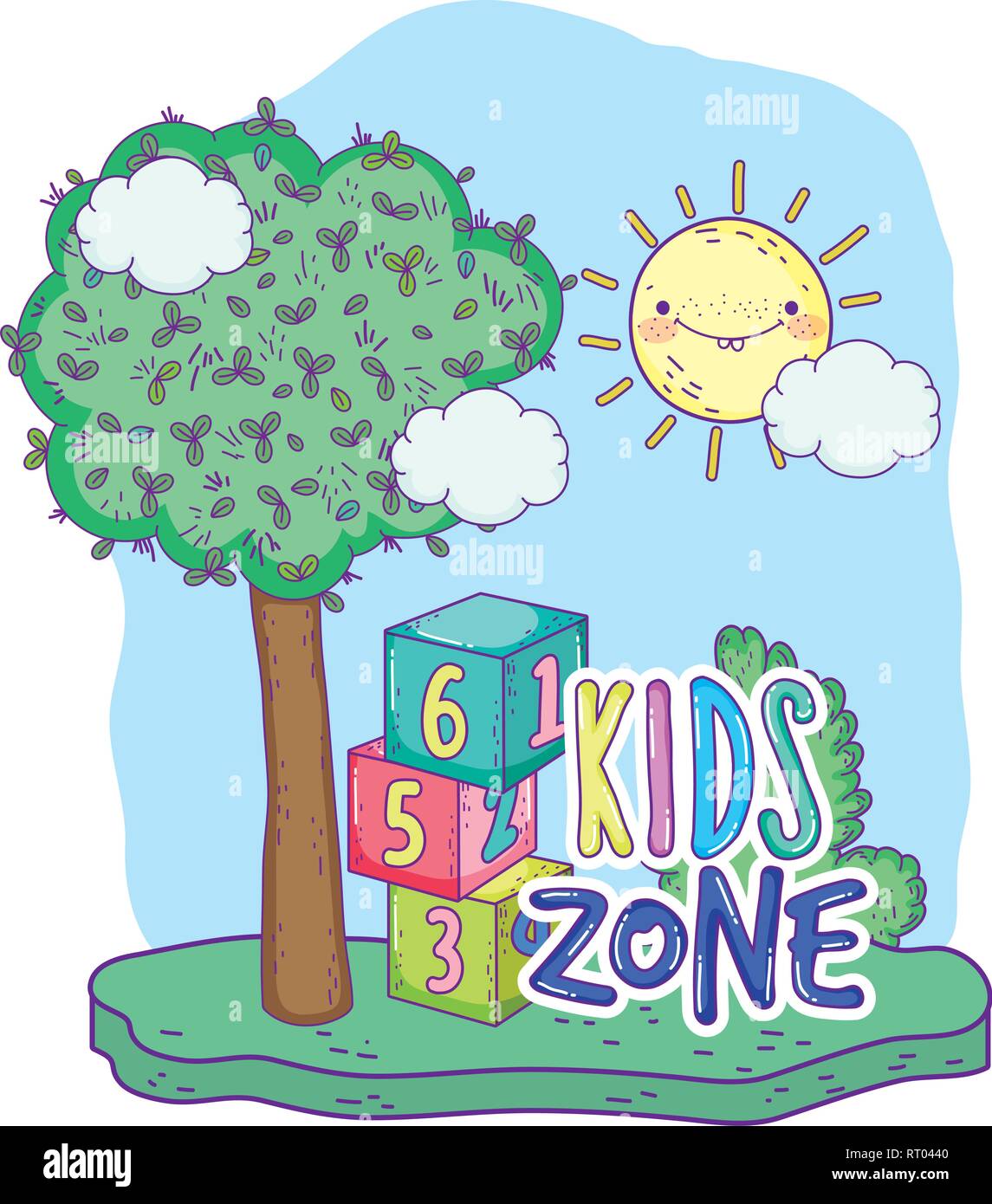 Kid sun block Stock Vector Images - Alamy