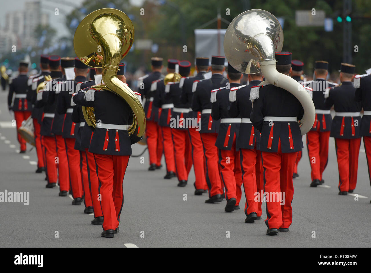 Military parade argentina hi-res stock photography and images - Alamy