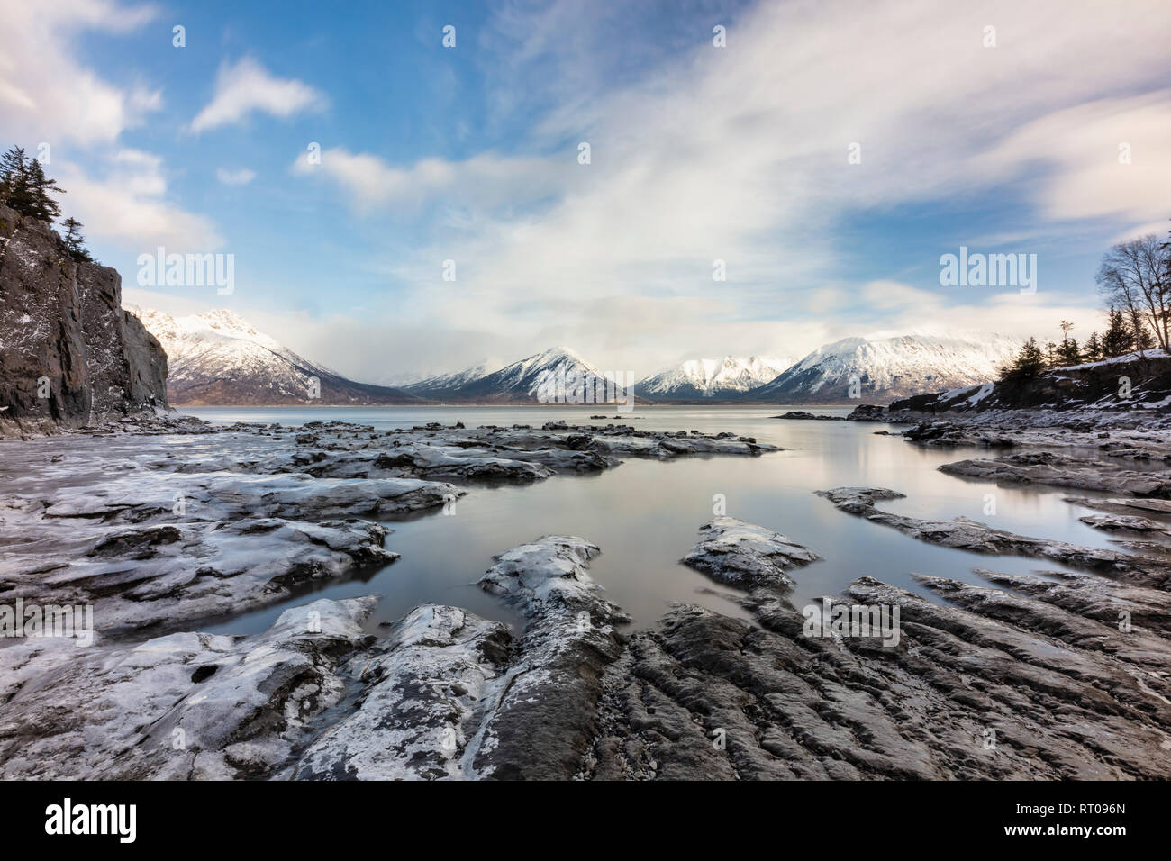 Mud flats in turnagain arm hi-res stock photography and images - Alamy
