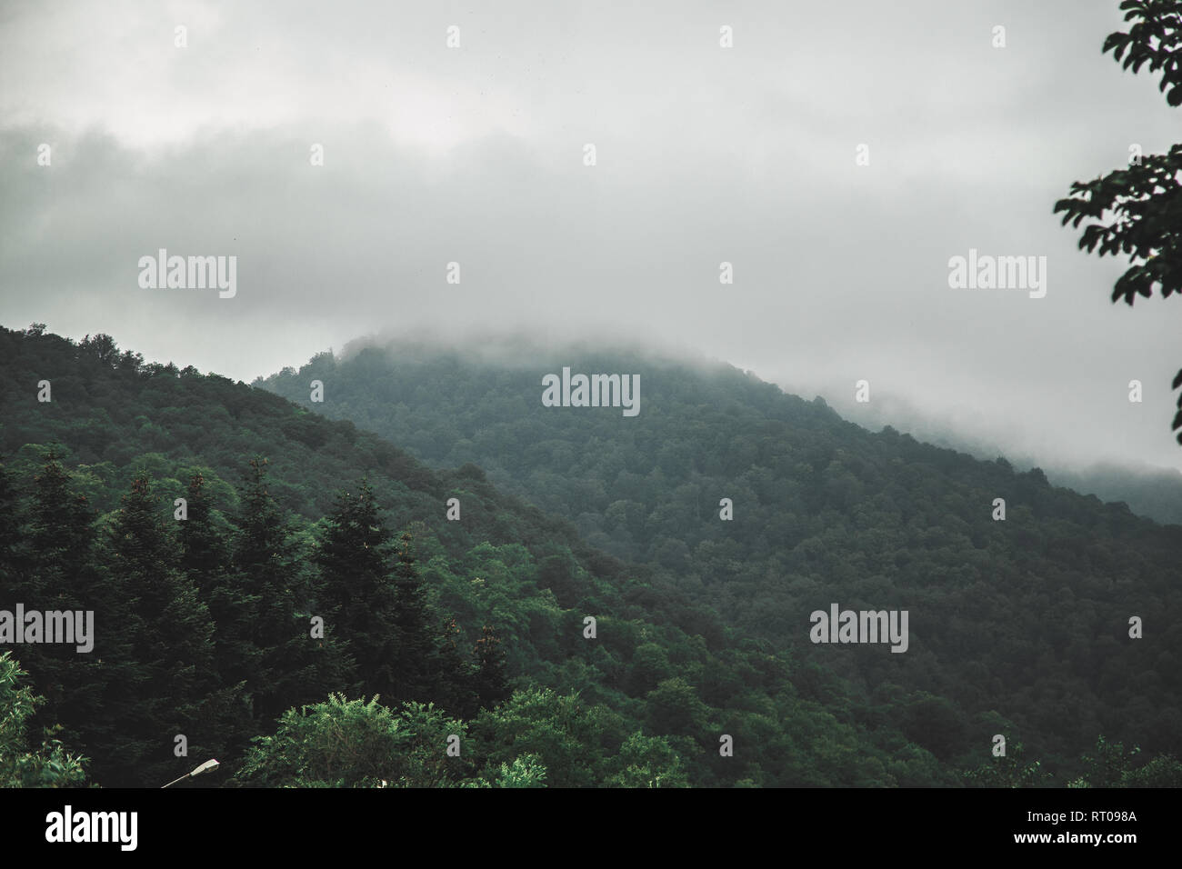 Beautiful hills and skies Stock Photo - Alamy