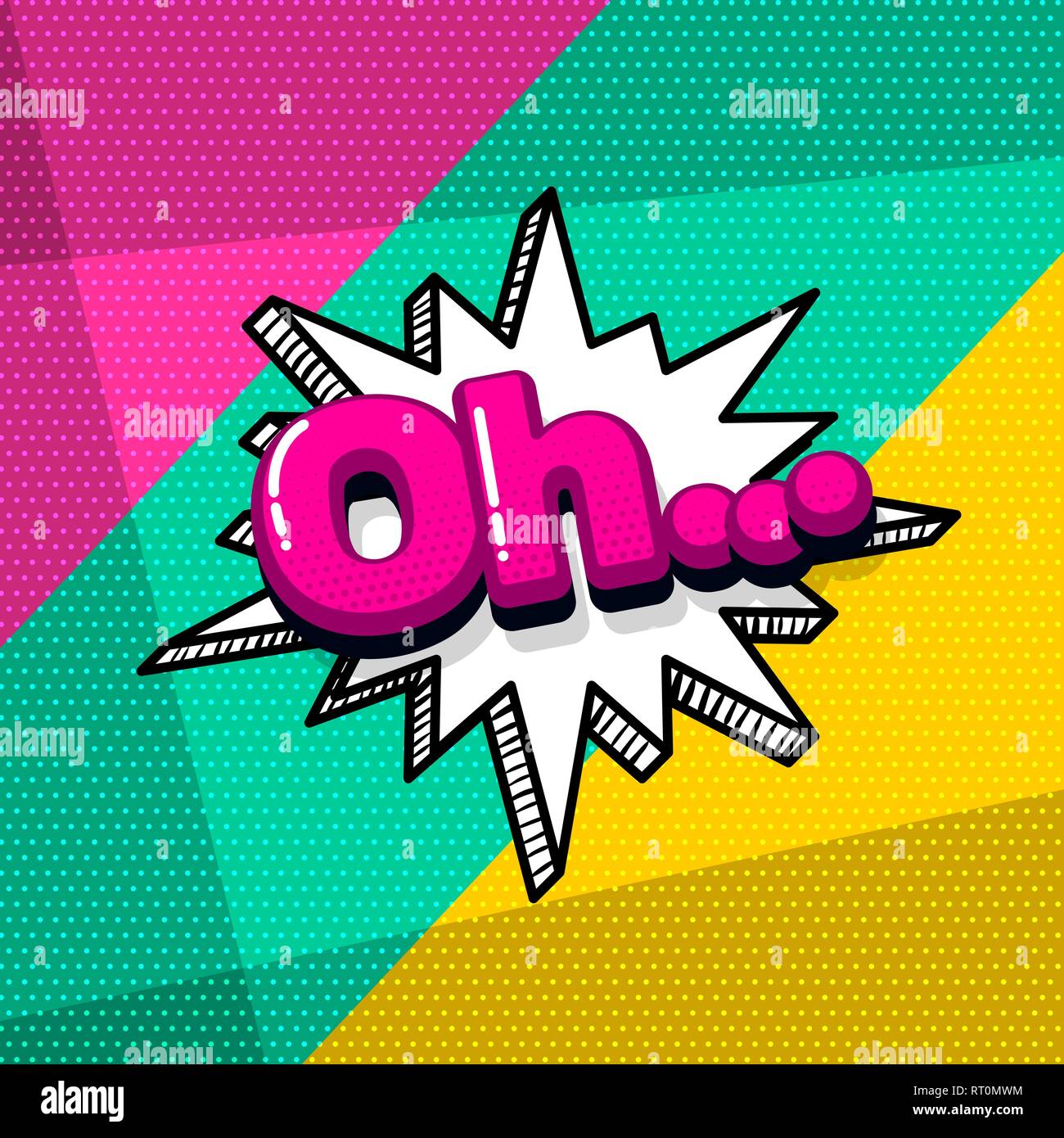 Pop art comic text Stock Vector Image & Art - Alamy