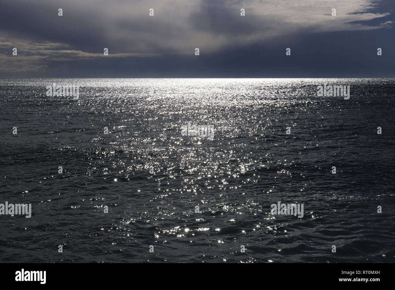 Sun reflection sea turkey hi-res stock photography and images - Alamy