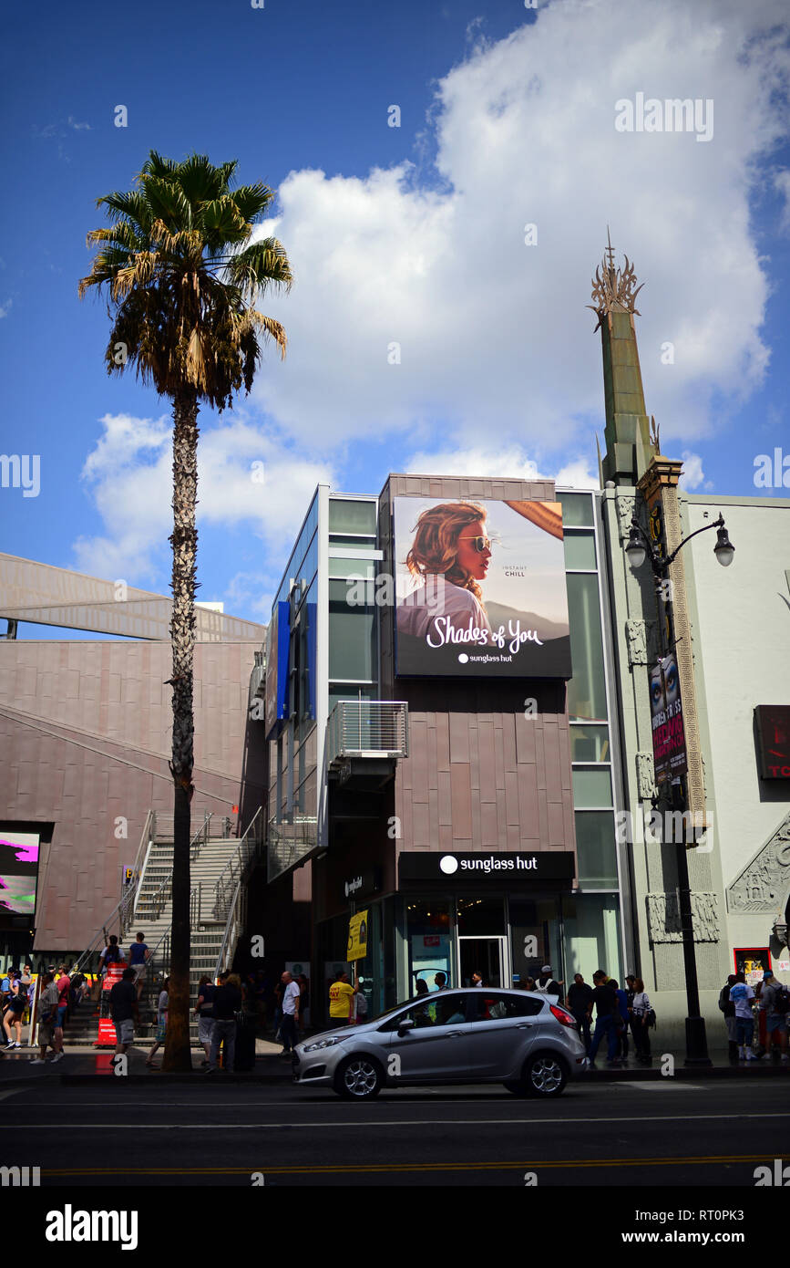 Hollywood Boulevard in Los Angeles, California Stock Photo - Alamy