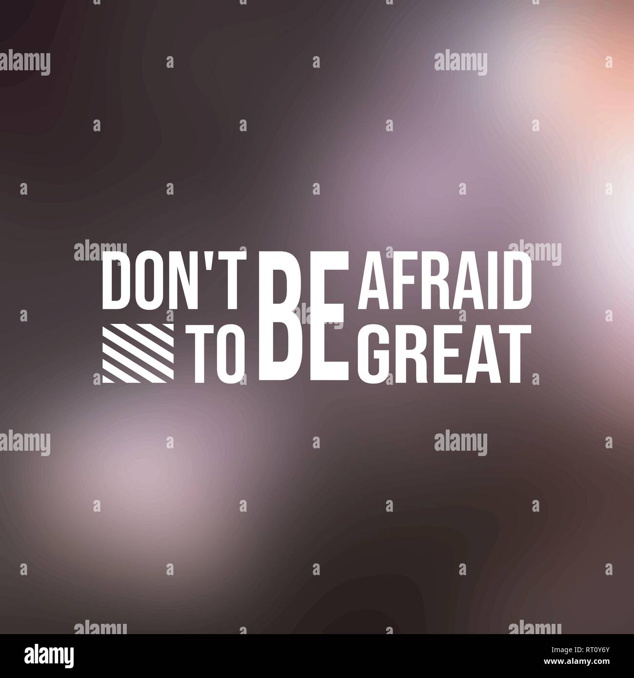 Dont afraid Stock Vector Images - Alamy