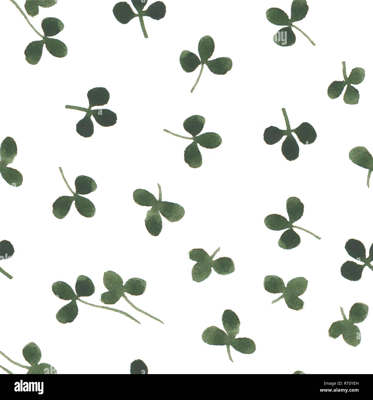 Clover Line Art High Resolution Stock Photography and Images - Alamy