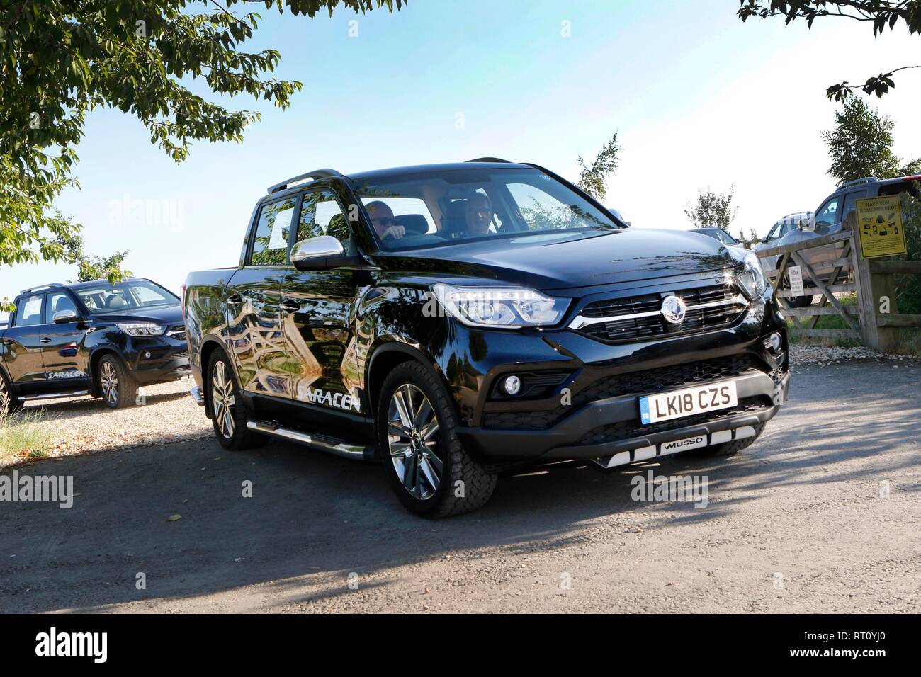 Ssangyong musso saracen hi-res stock photography and images - Alamy