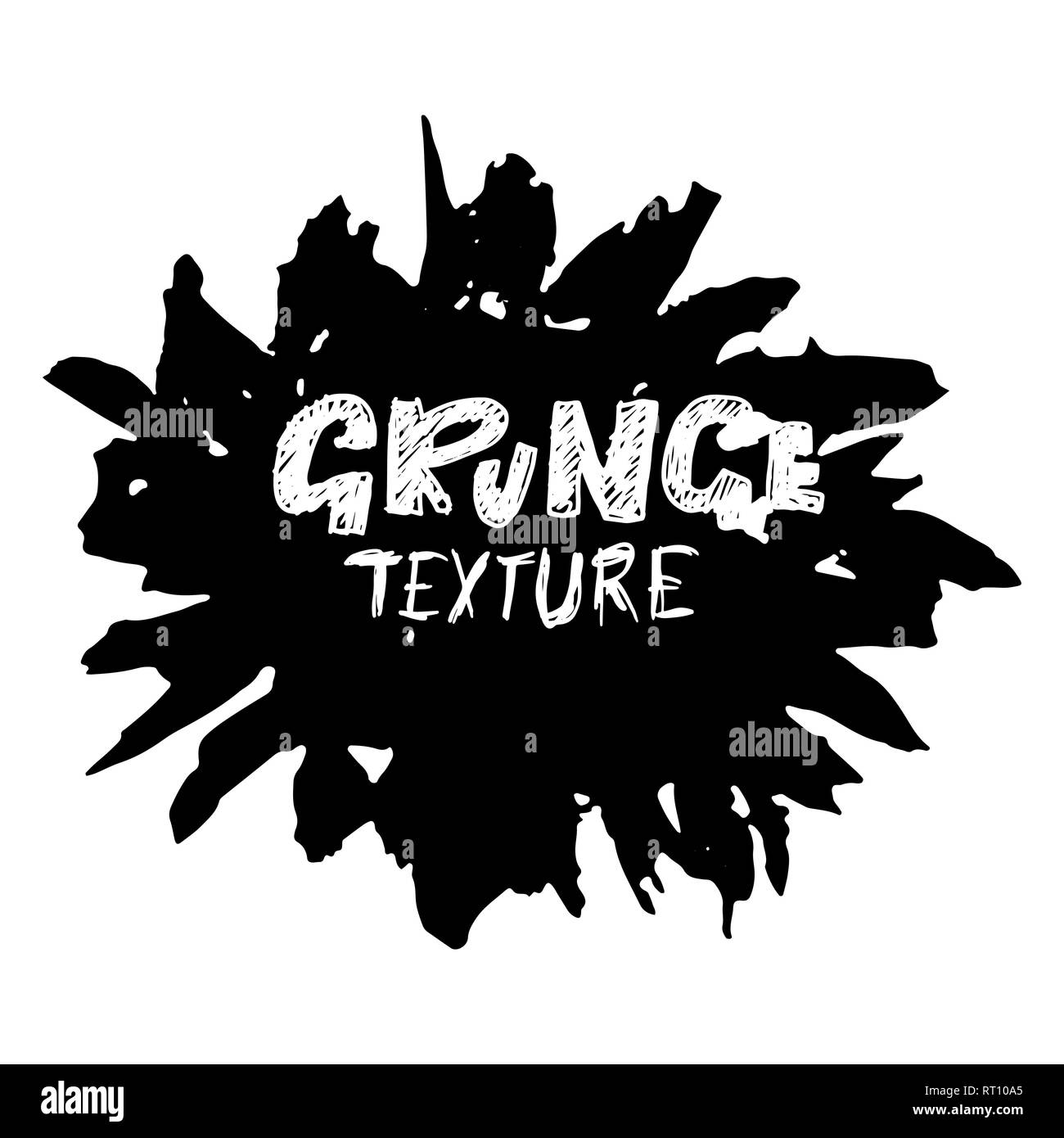 White paint spot brush Stock Vector Images - Alamy