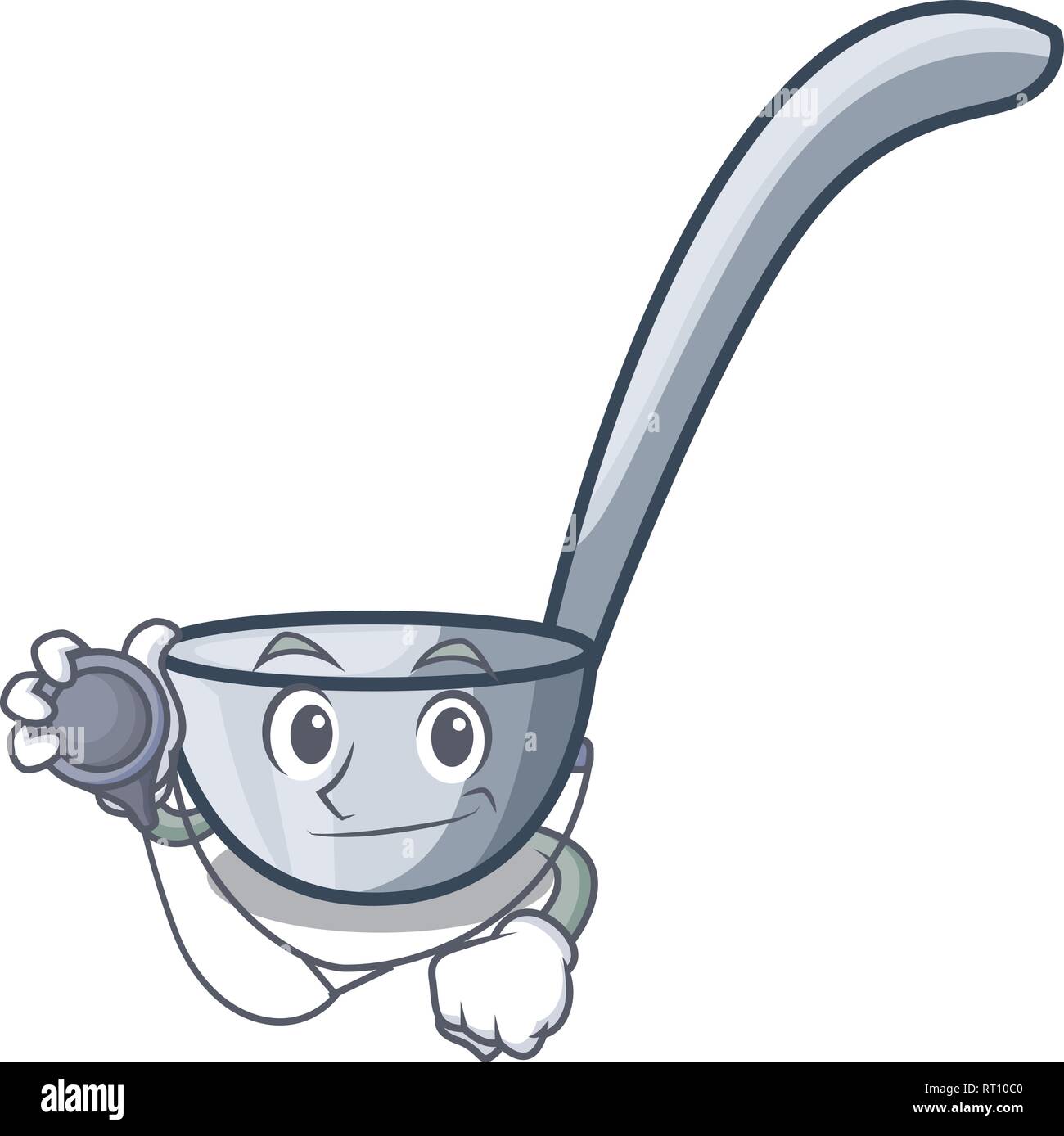 Doctor ladles in the a character shape Stock Vector Image & Art - Alamy