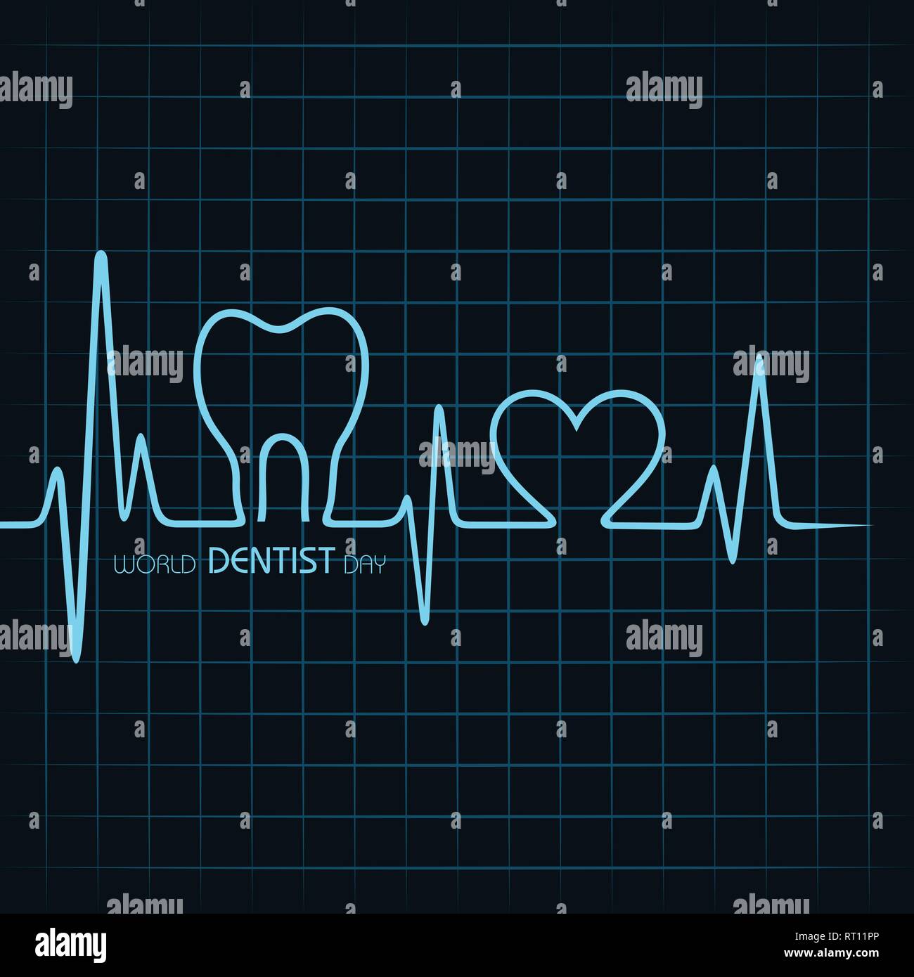 Dent map Stock Vector Images - Alamy