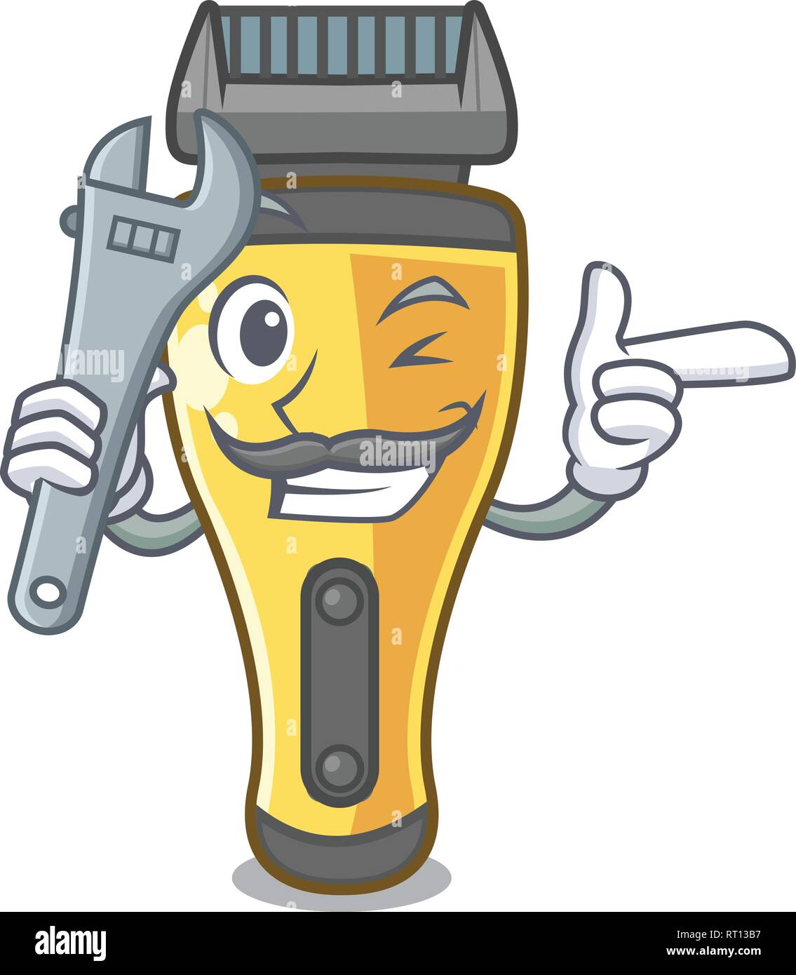 Sharp facial expression Stock Vector Images - Alamy