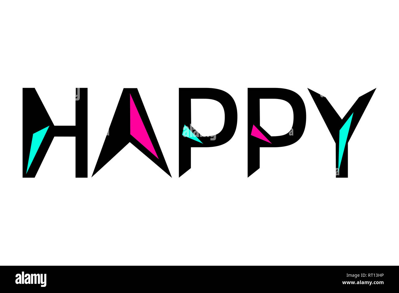 Colorful illustrated sign hi-res stock photography and images - Alamy