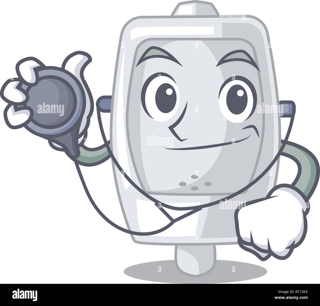 Doctor urinal isolated with in the mascot Stock Vector Image & Art - Alamy