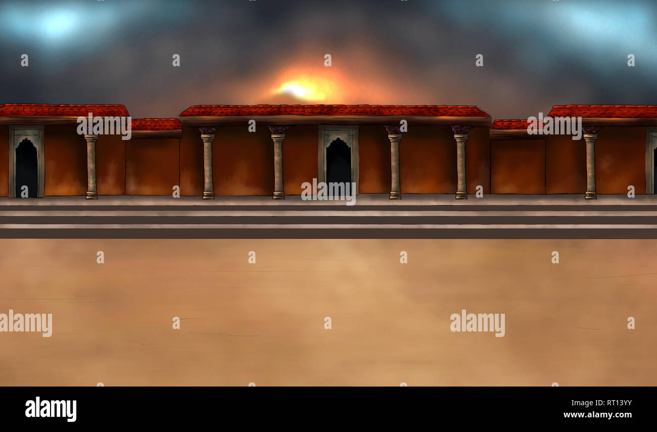 Beautiful Ancient Palace Stock Photo - Alamy