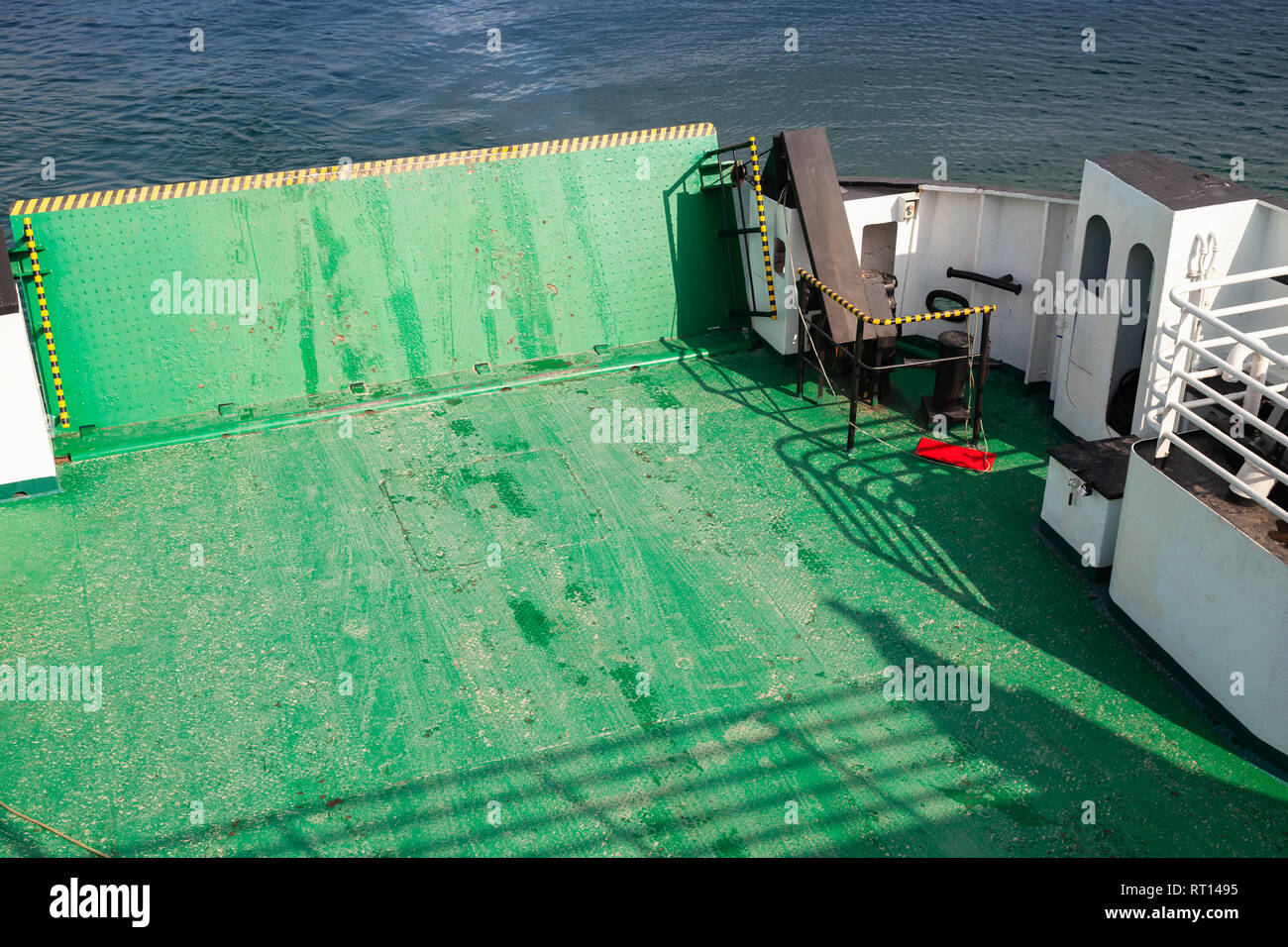 Loading ramp on car ferry hi-res stock photography and images - Alamy