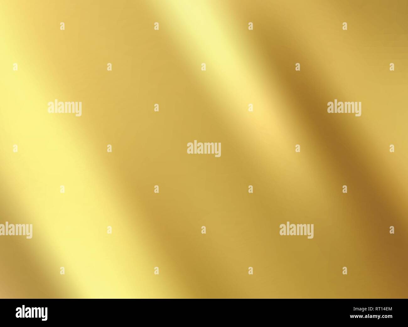 Gold Satin And Silk Cloth Fabric Crease Background And Texture Vector