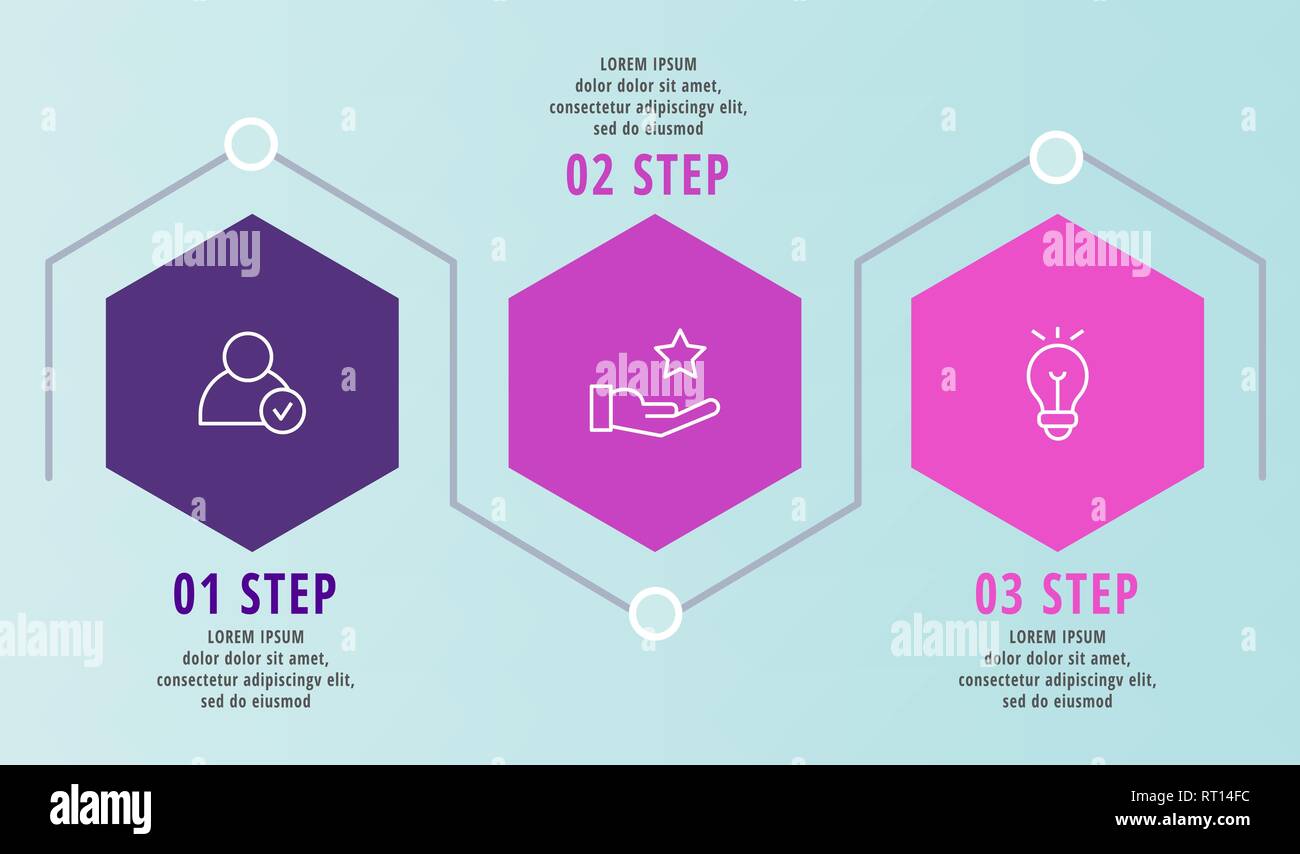 Modern vector flat illustration timeline. Infographic template with ...