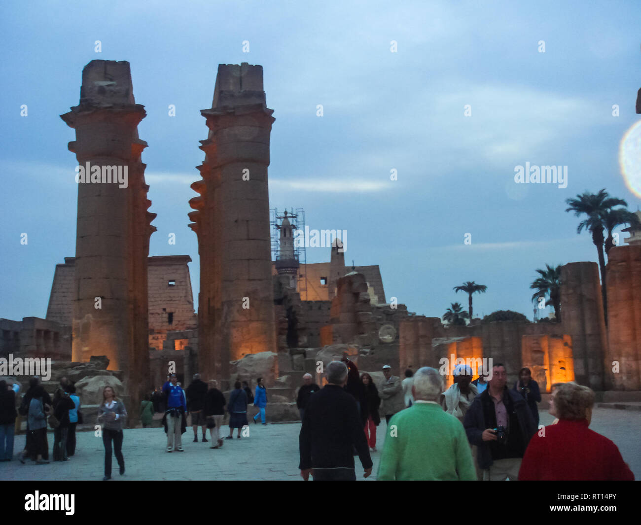 Luxor, Egypt - June 12, 2016: Luxor landmarks, ancient Egyptian ...