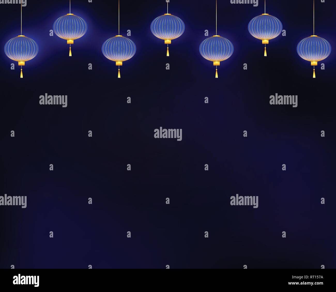 Dark blue background golden Stock Vector Images - Alamy