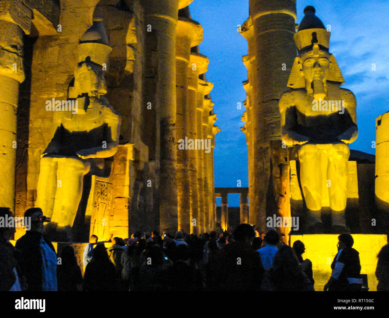 Luxor, Egypt - June 12, 2016: Luxor landmarks, ancient Egyptian ...